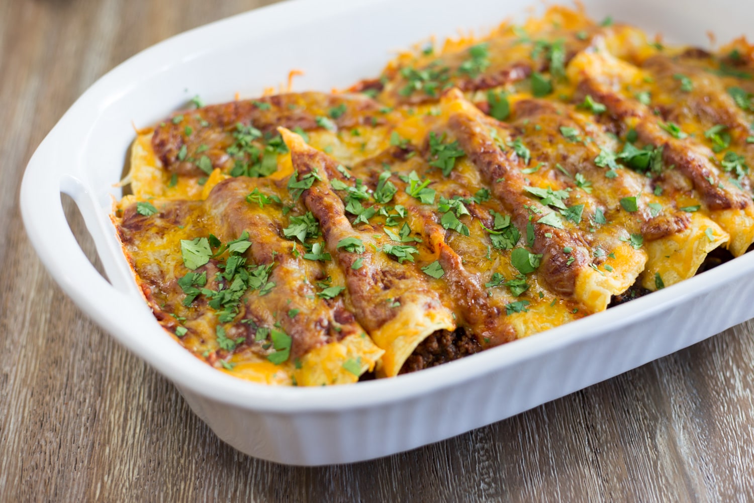 Beef Enchiladas - Artzy Foodie